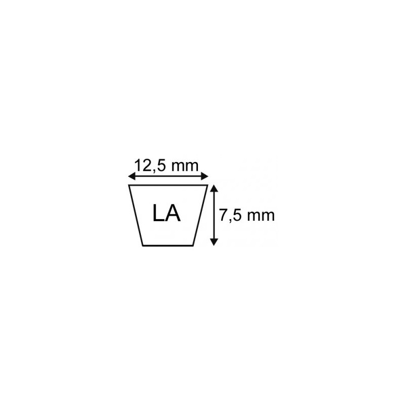 LA21 - Courroie LA21 (12,5x491mm Li)