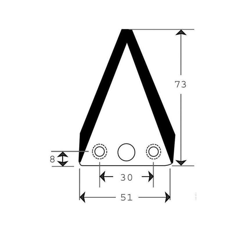 400993 - Section pour Barre de Coupe ESM